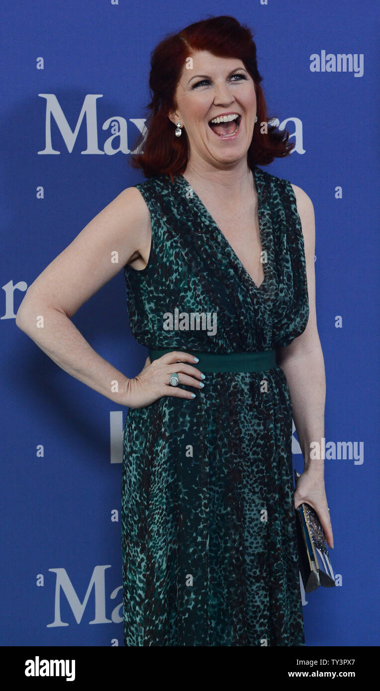 Actress Kate Flannery arrives for the Women In Film Crystal + Lucy ...