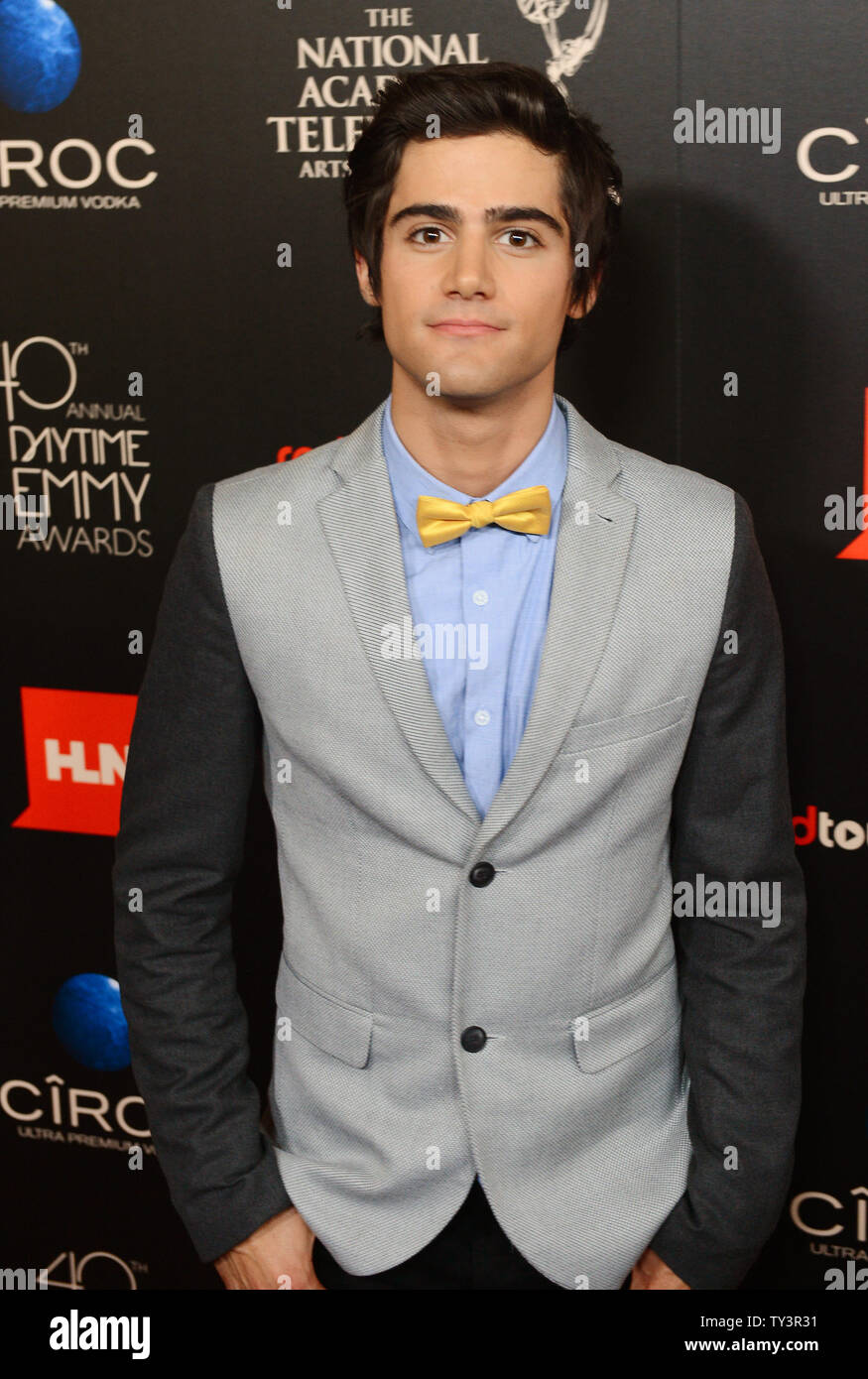 Actor Max Ehrich arrives for the The National Academy of Television ...