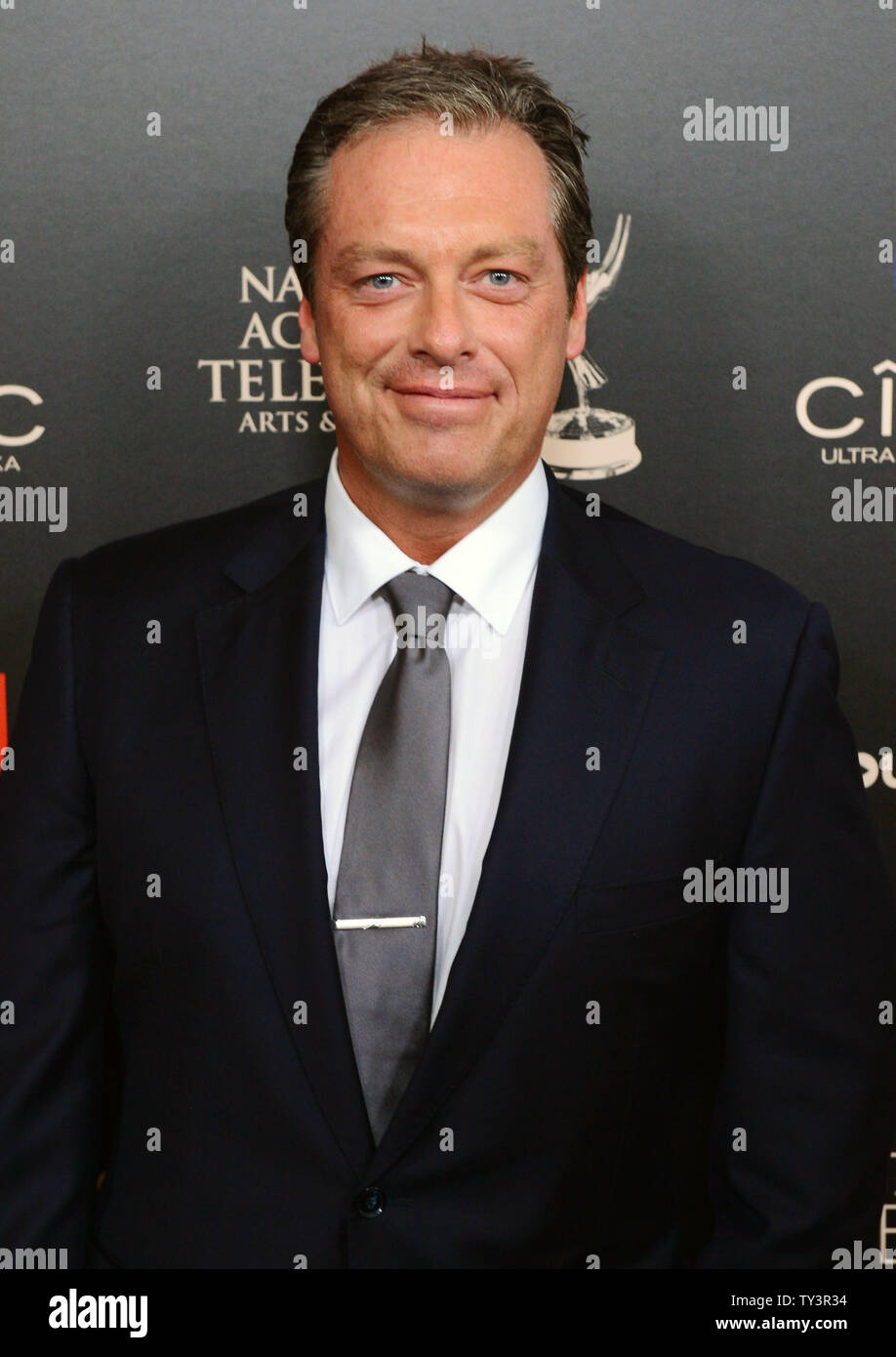 Presenter Todd Newton arrives for the The National Academy of Television Arts & Science's 40th ...