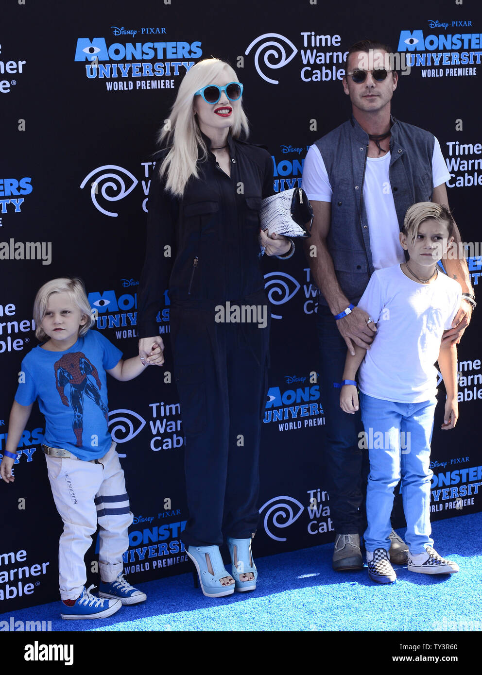 No Doubt lead singer Gwen Stefani and her husband, Bush lead singer ...