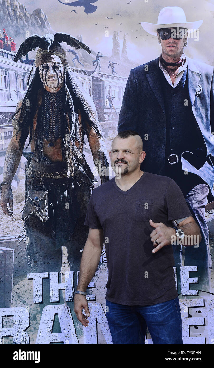 Chuck Liddell arrives for the World Premiere of Disney/Jerry Buckheimer ...