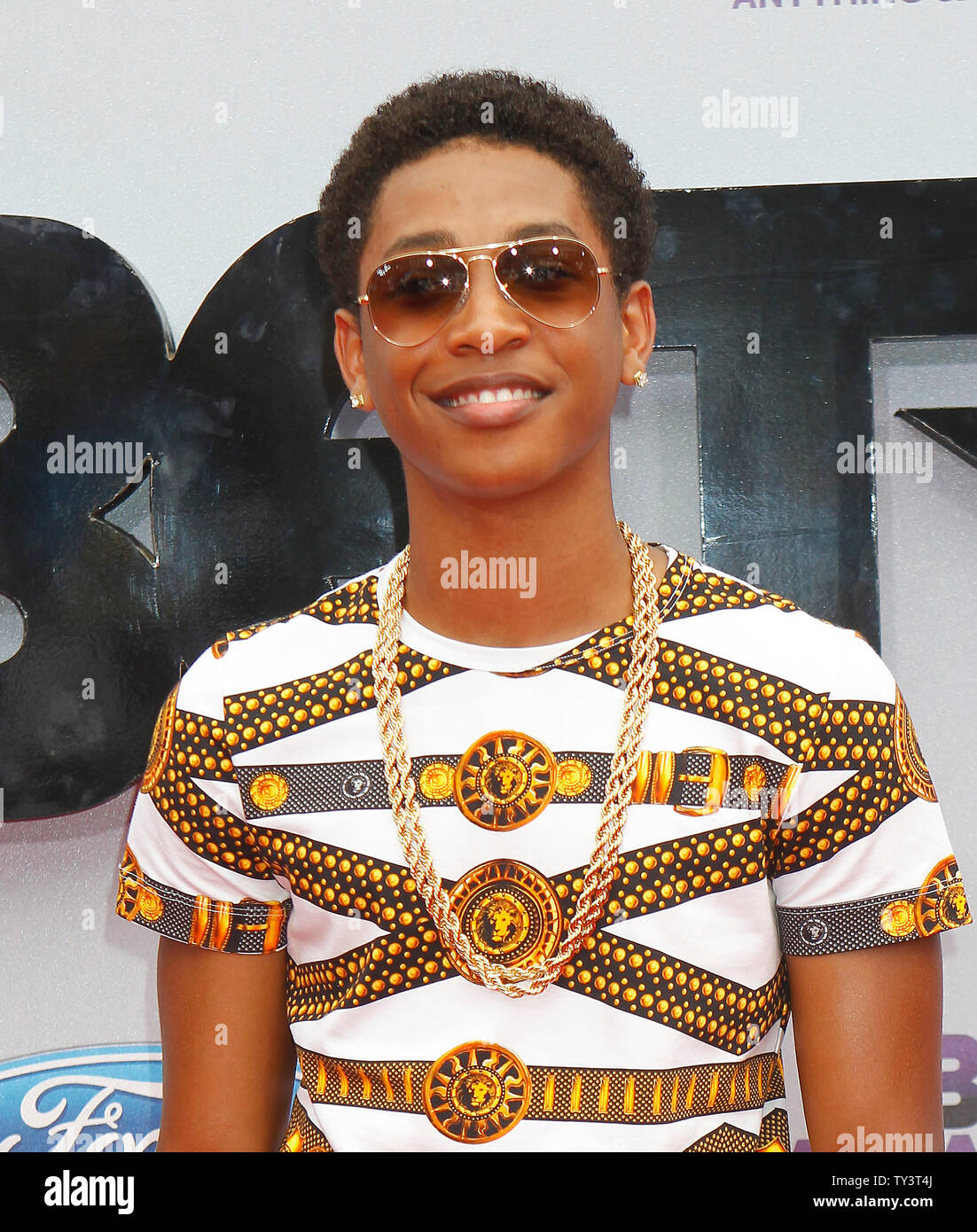 Actor Jacob Latimore attends the BET Awards 13 at the Nokia Theatre in ...
