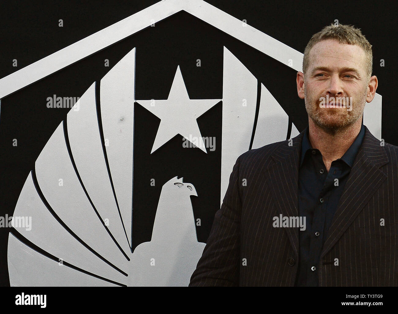Actor Max Martini arrives for the premiere of Pacific Rim at the Dolby ...