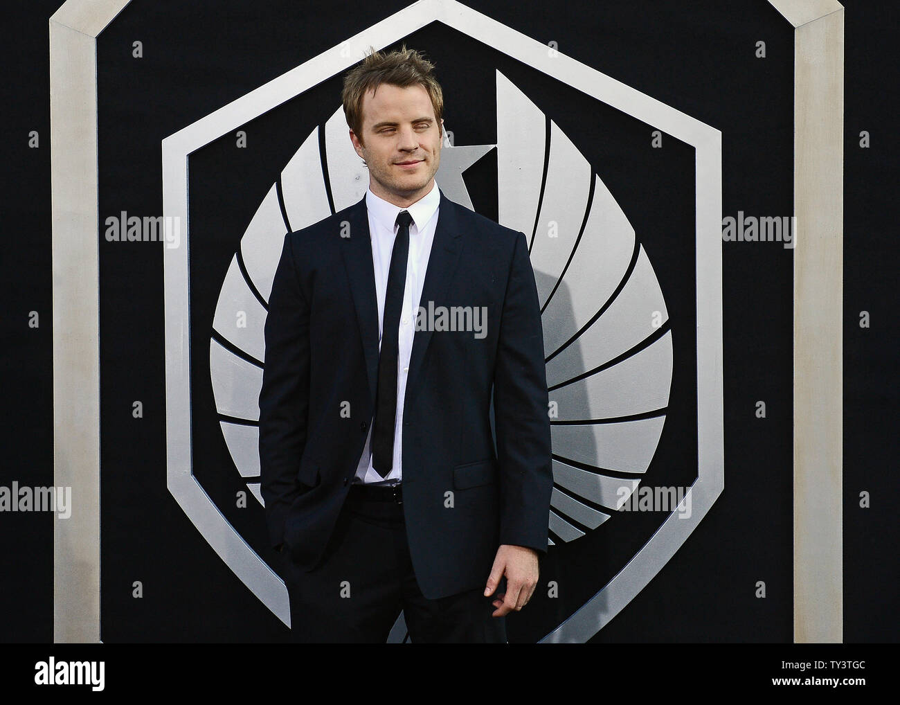Actor Rob Kazinsky arrives for the premiere of Pacific Rim at the Dolby ...