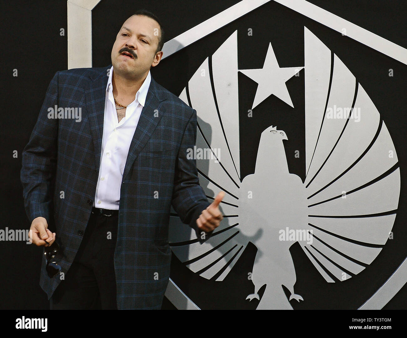 Actor Pepe Aguilar arrives for the premiere of Pacific Rim at the Dolby ...