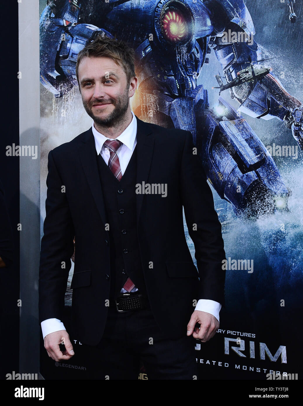 Actor Chris Hardwick attends the premiere of the sci-fi motion picture ...