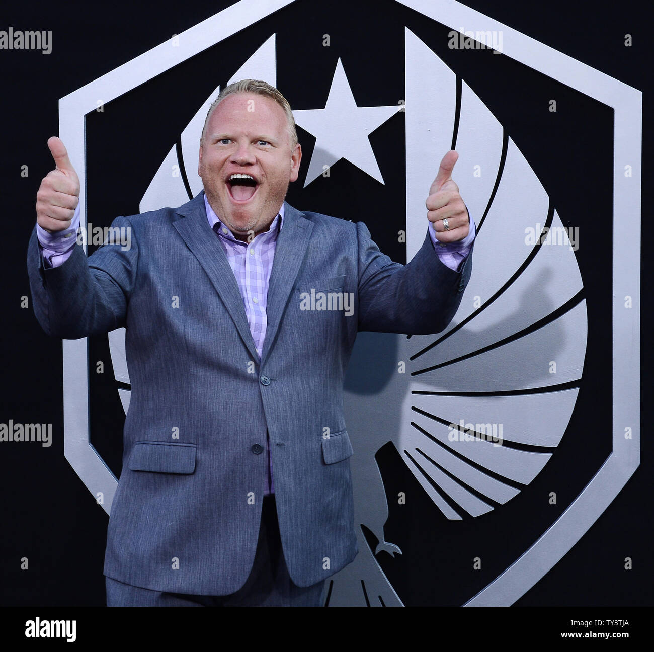 Actor Larry Joe Campbell, a cast member in the sci-fi motion picture ...