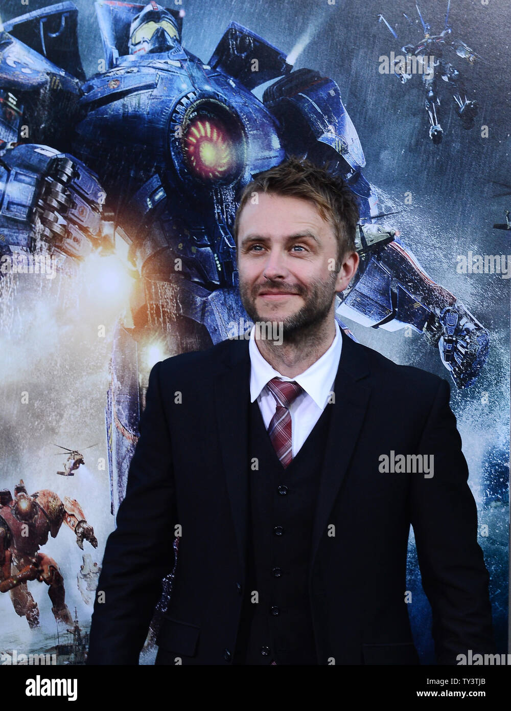 Actor Chris Hardwick attends the premiere of the sci-fi motion picture ...
