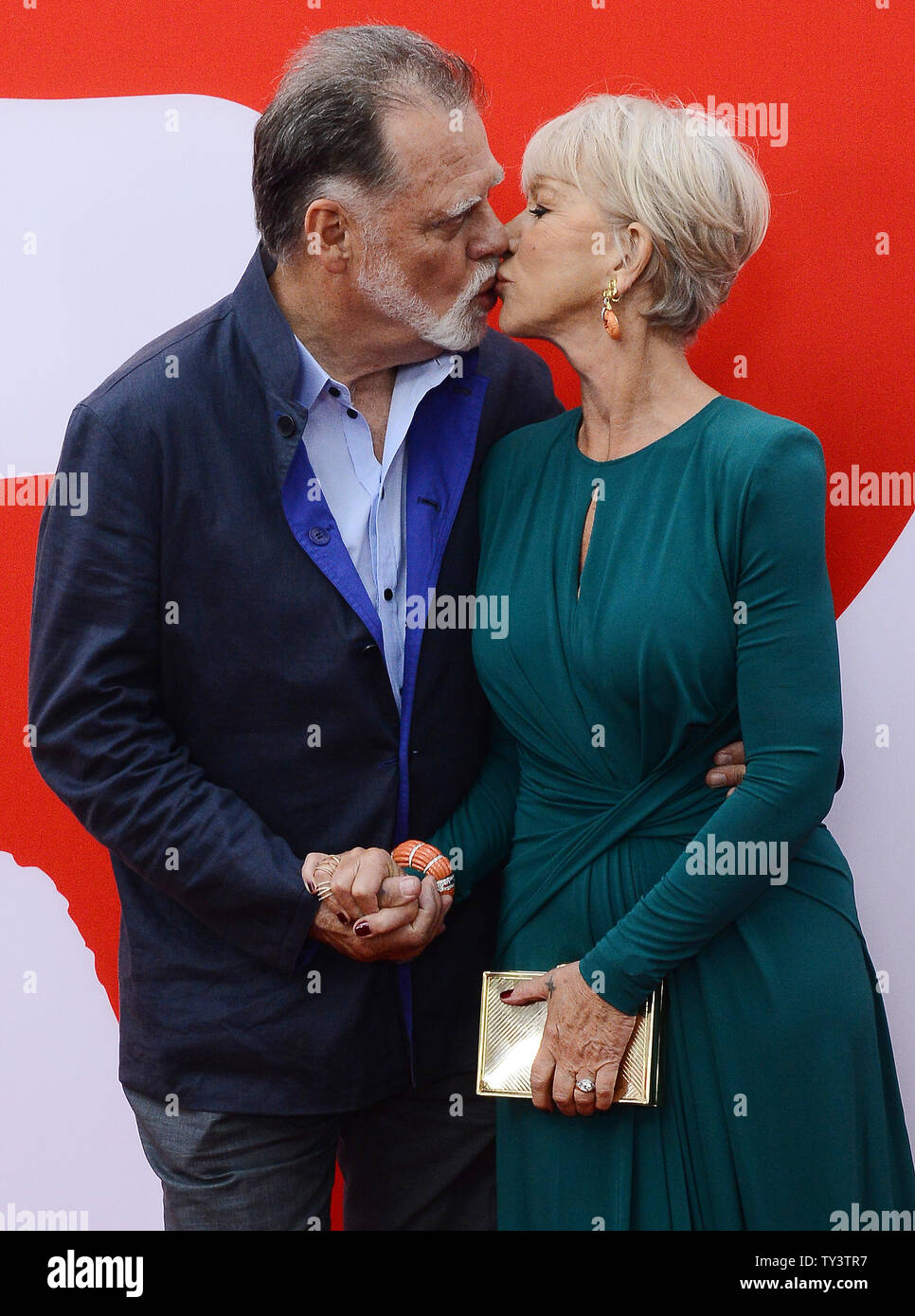 English cast member Helen Mirren and husband/Director Dean Parisot ...