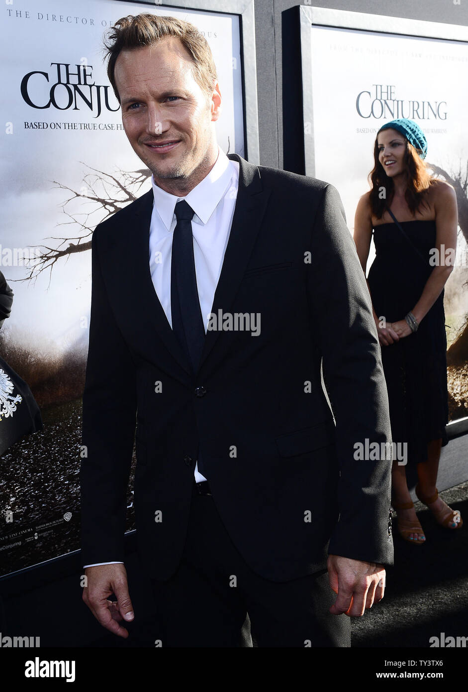 Lead actor Patrick Wilson attends the premiere of "The Conjuring" at ...