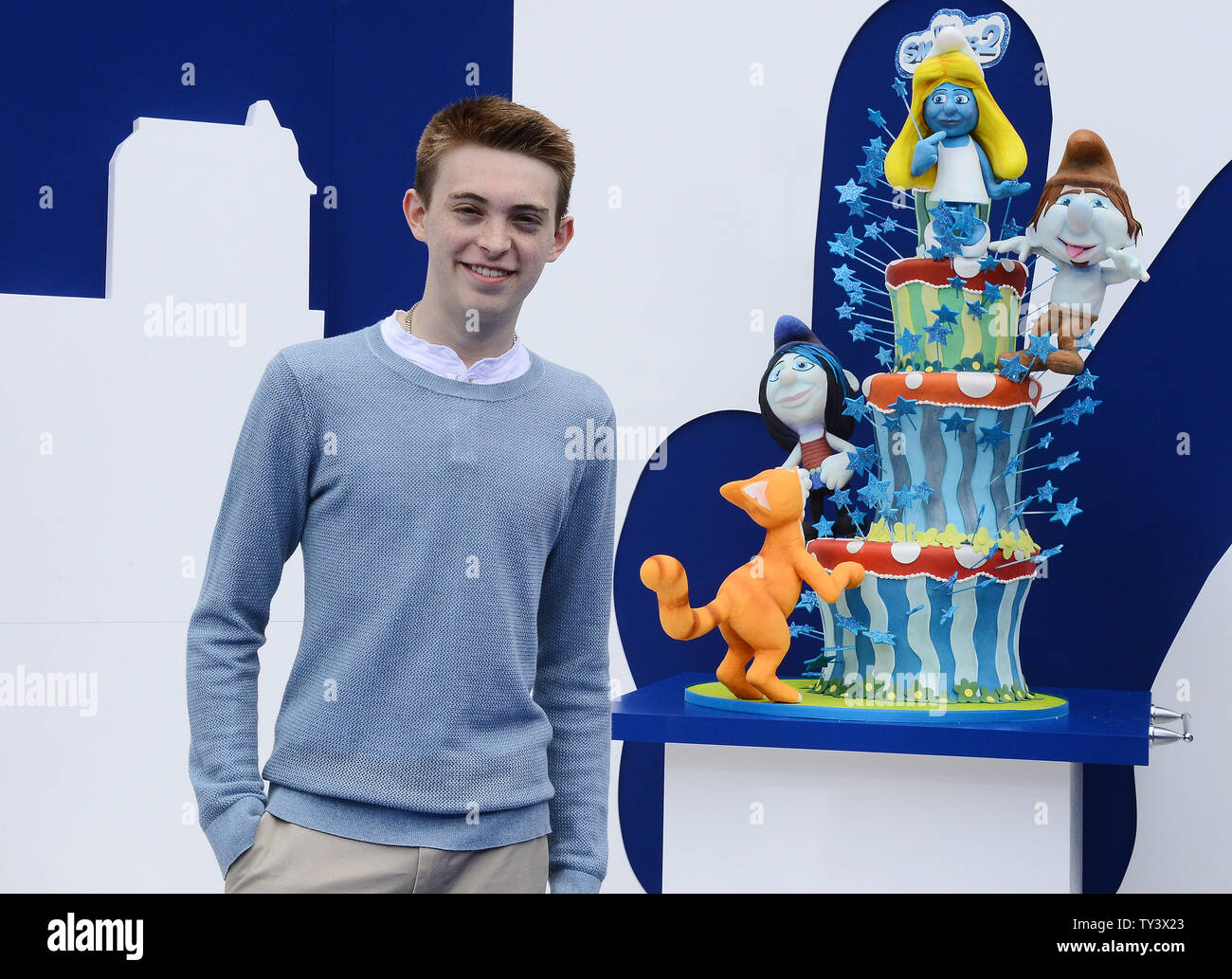 Actor Dylan Riley Snyder attends the premiere of the motion picture ...