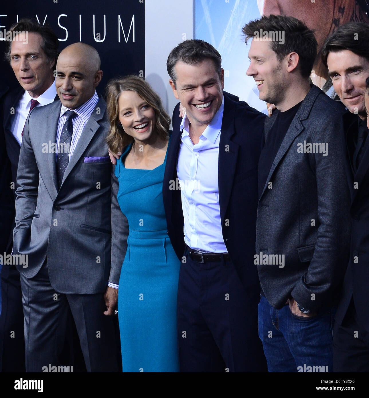 Cast members William Fichtner, Faran Tahir, Jodie Foster, Matt Damon ...