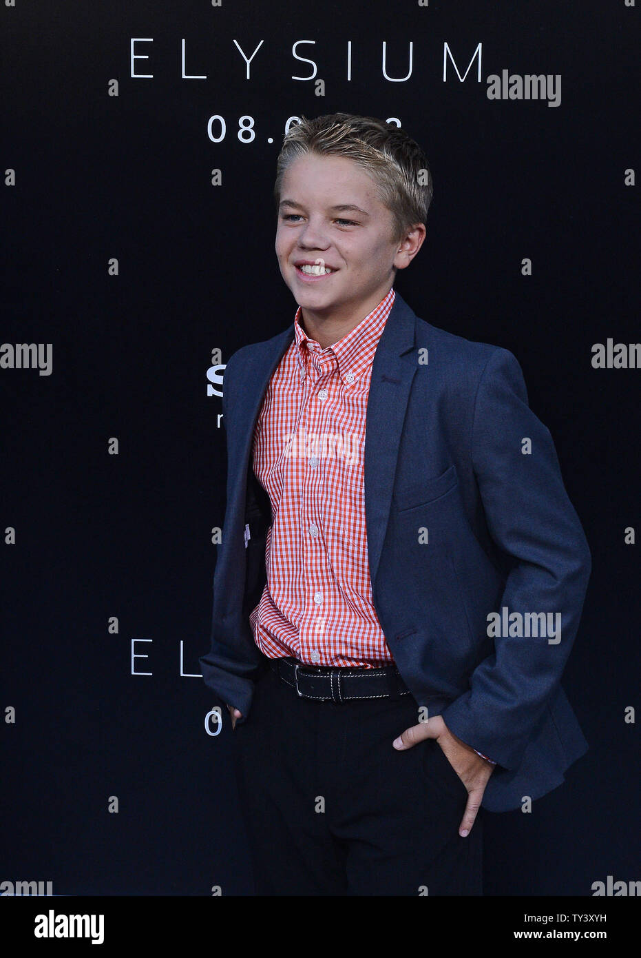 Cast member Maxwell Perry Cotton attends the premiere of the sci-fi ...