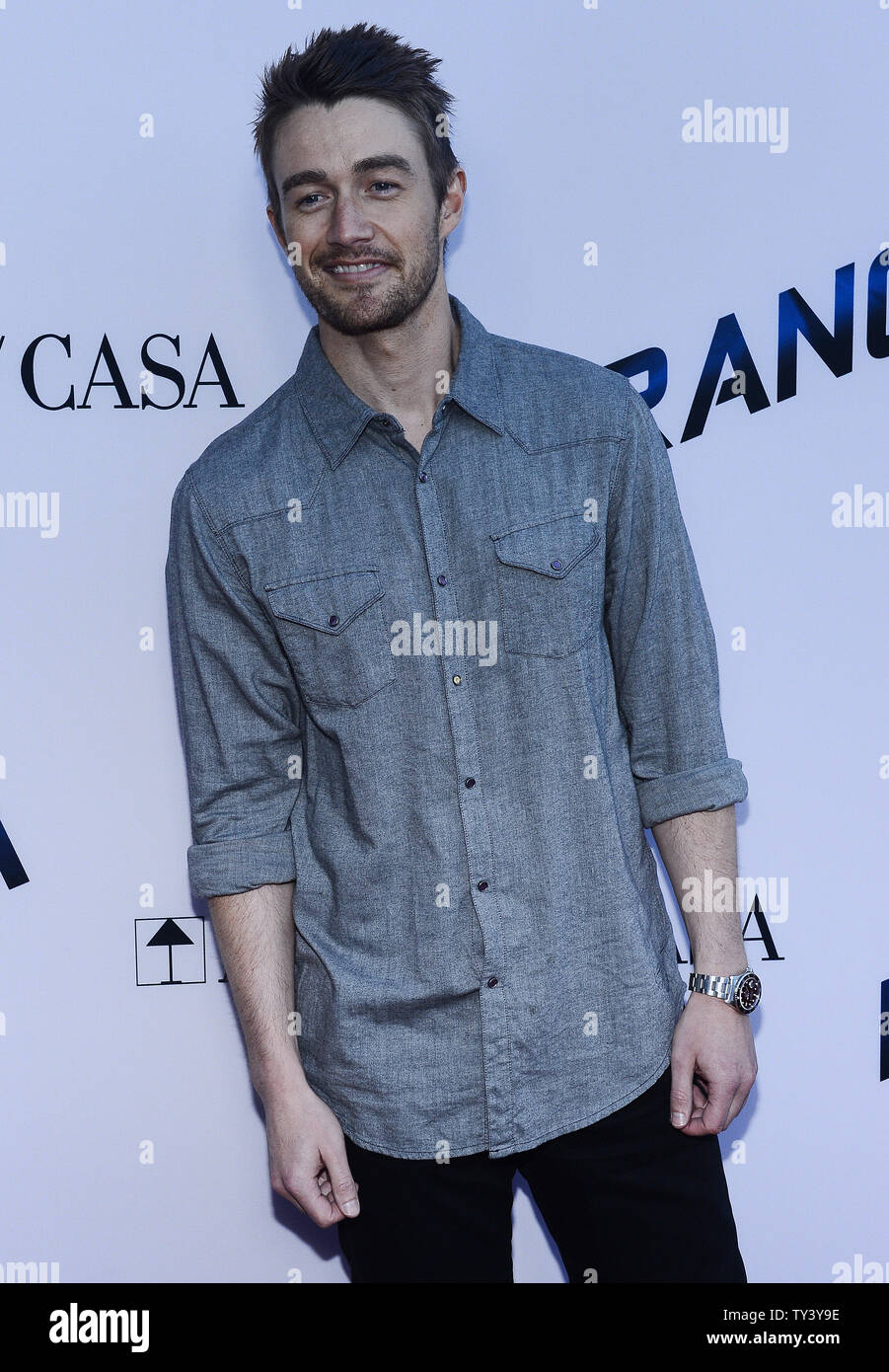Actor Robert Buckley attends the premiere of the motion picture ...