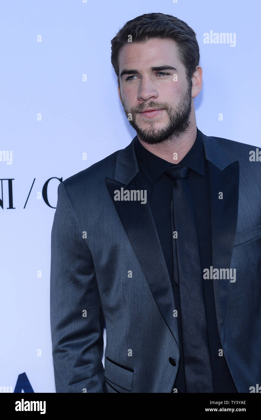 Lead actor Liam Hemsworth attends the premiere of the motion picture ...