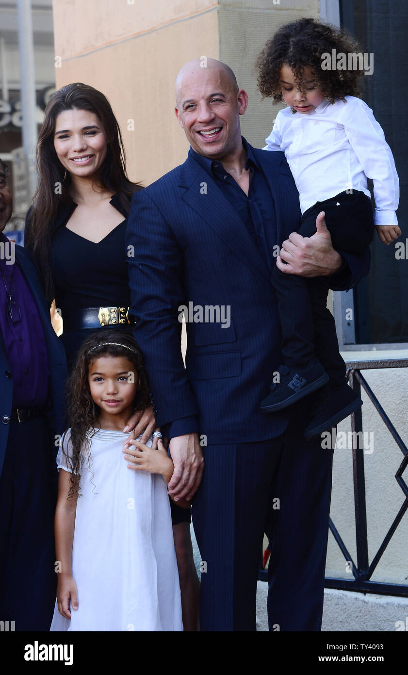 Vin Diesel And His Girlfriend