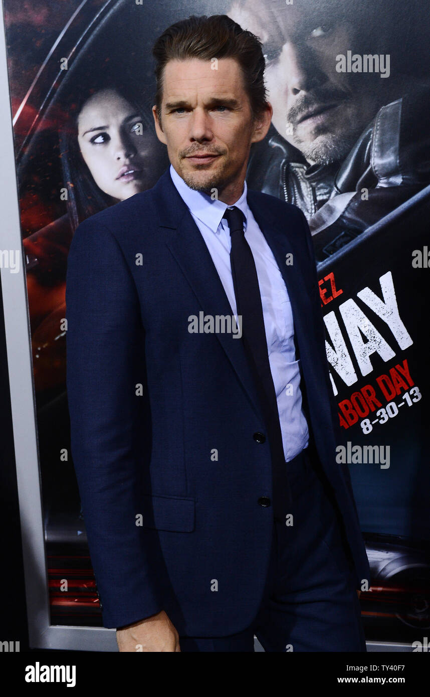 Lead actor Ethan Hawke attends the premiere of the motion picture crime ...