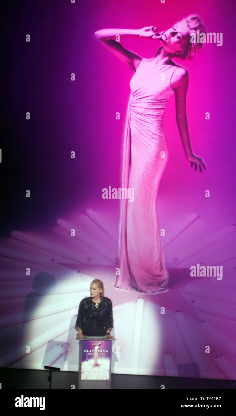 Actress Sharon Stone shares the state of the HIV/AIDS epidemic and a ...