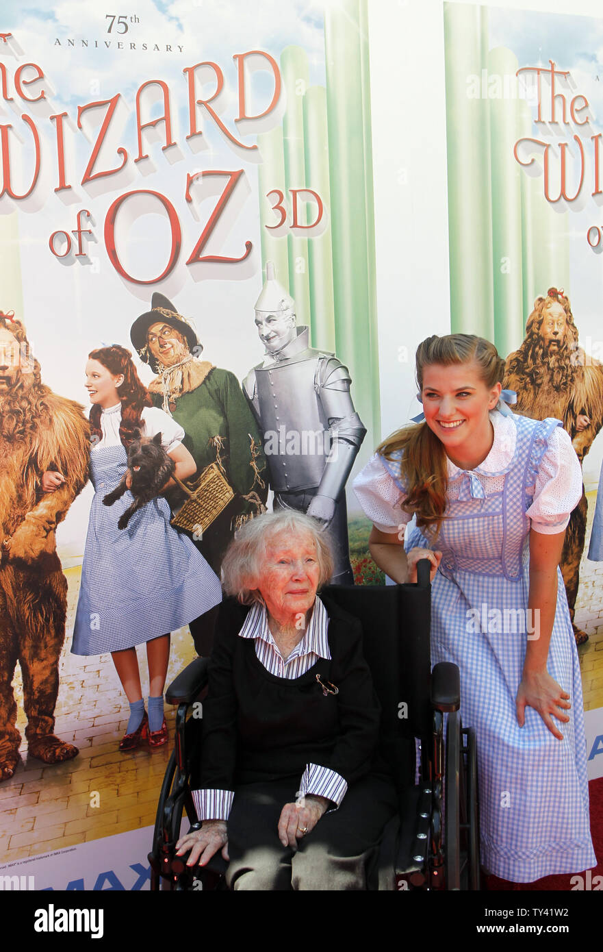 Actress Ruth Duccini, (L) 95-years-old, is one of the two remaining ...
