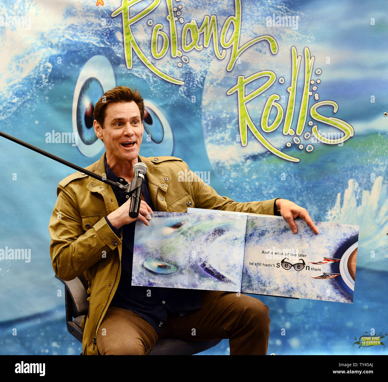 Actor and author Jim Carrey reads from his new children's book "How ...