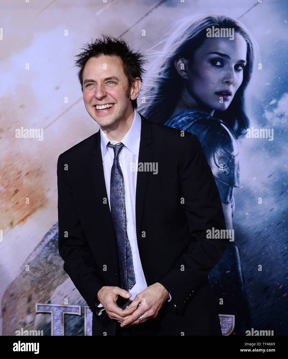Actor James Gunn attends the premiere the motion picture fantasy "Thor ...