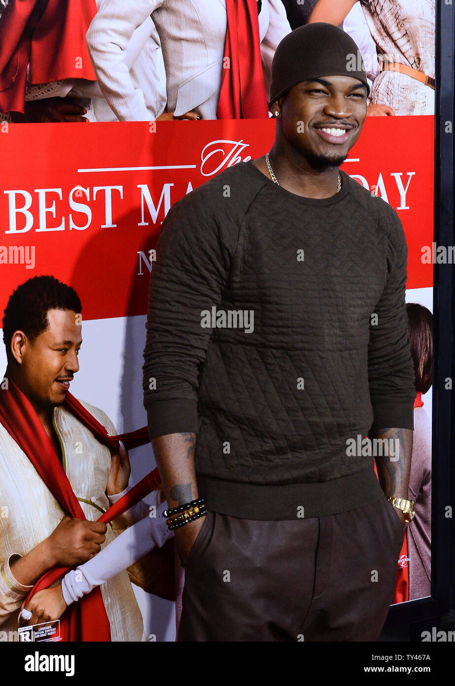 Singer Ne-Yo attends the premiere of the motion picture comedy "The ...