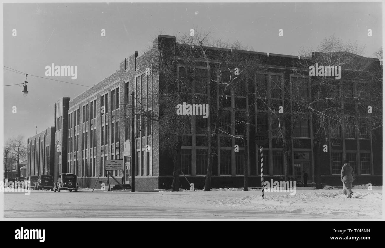 Federal public works administration pwa building rapid city hi-res ...