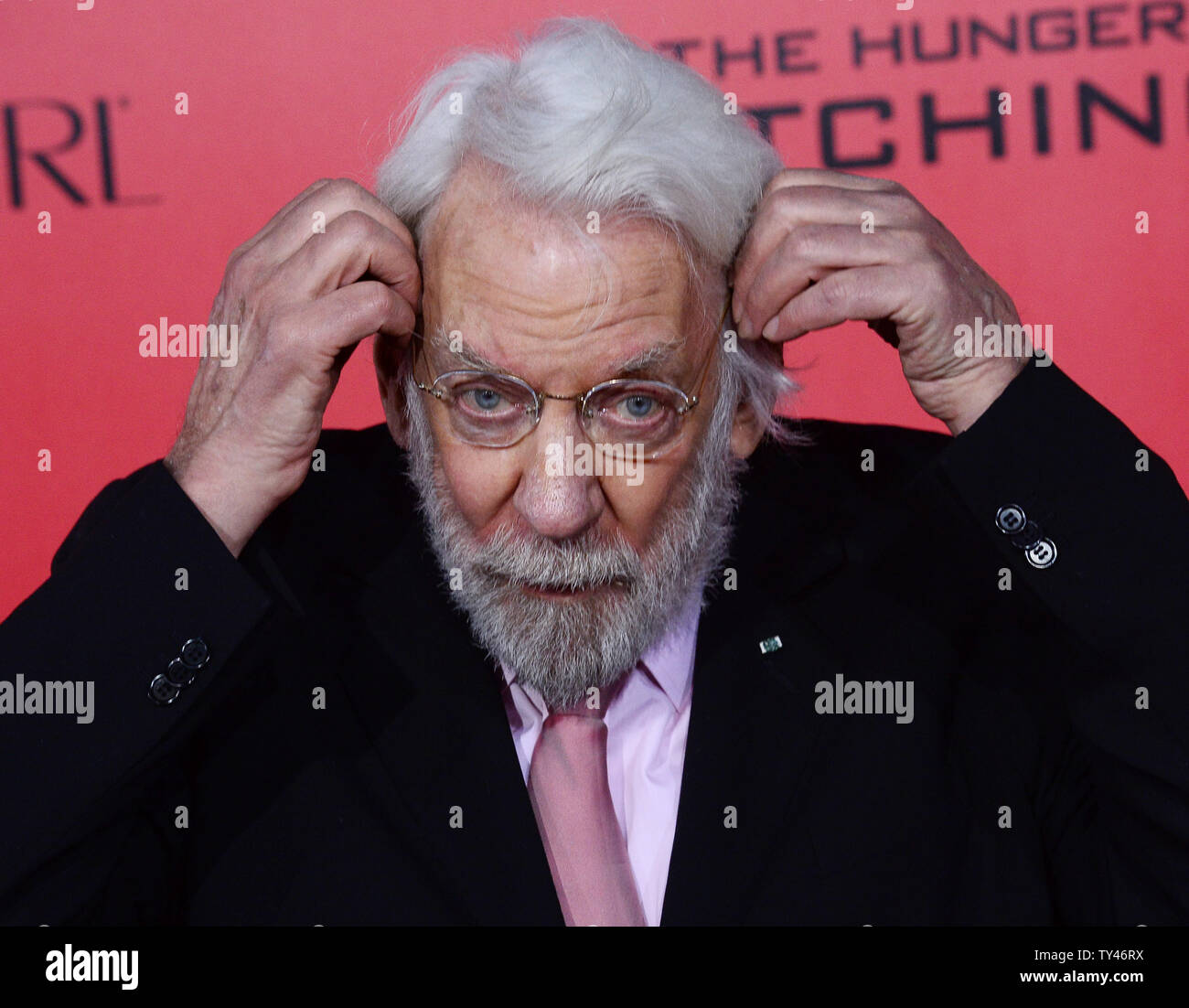 Donald Sutherland Catching Fire