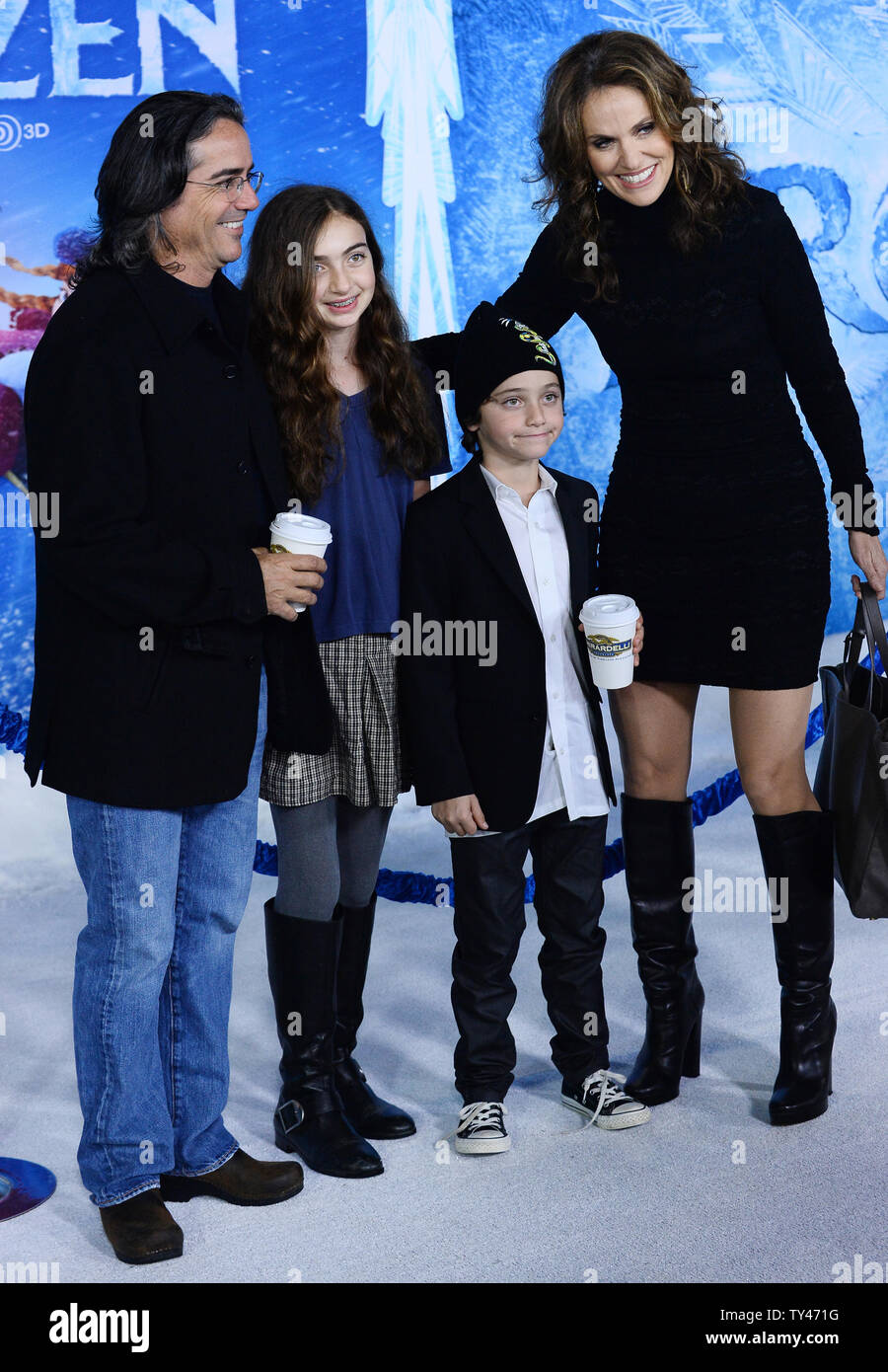 Actress Amy Brenneman and her husband, director Brad Siberling attends ...