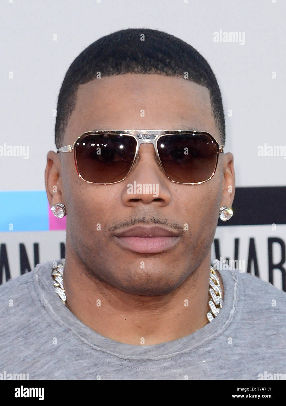Recording artist Nelly arrives for the 41st annual American Music ...