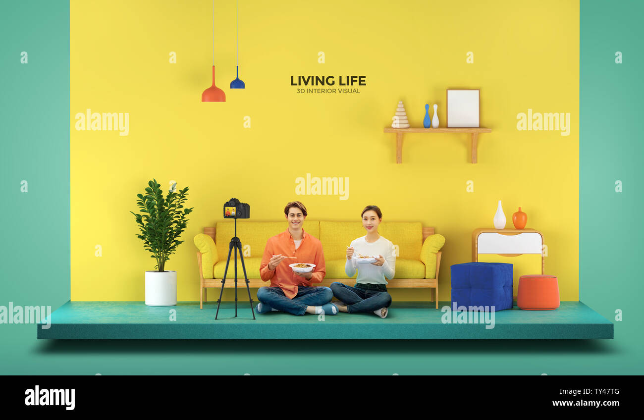 Flowerpot persons hi-res stock photography and images - Alamy