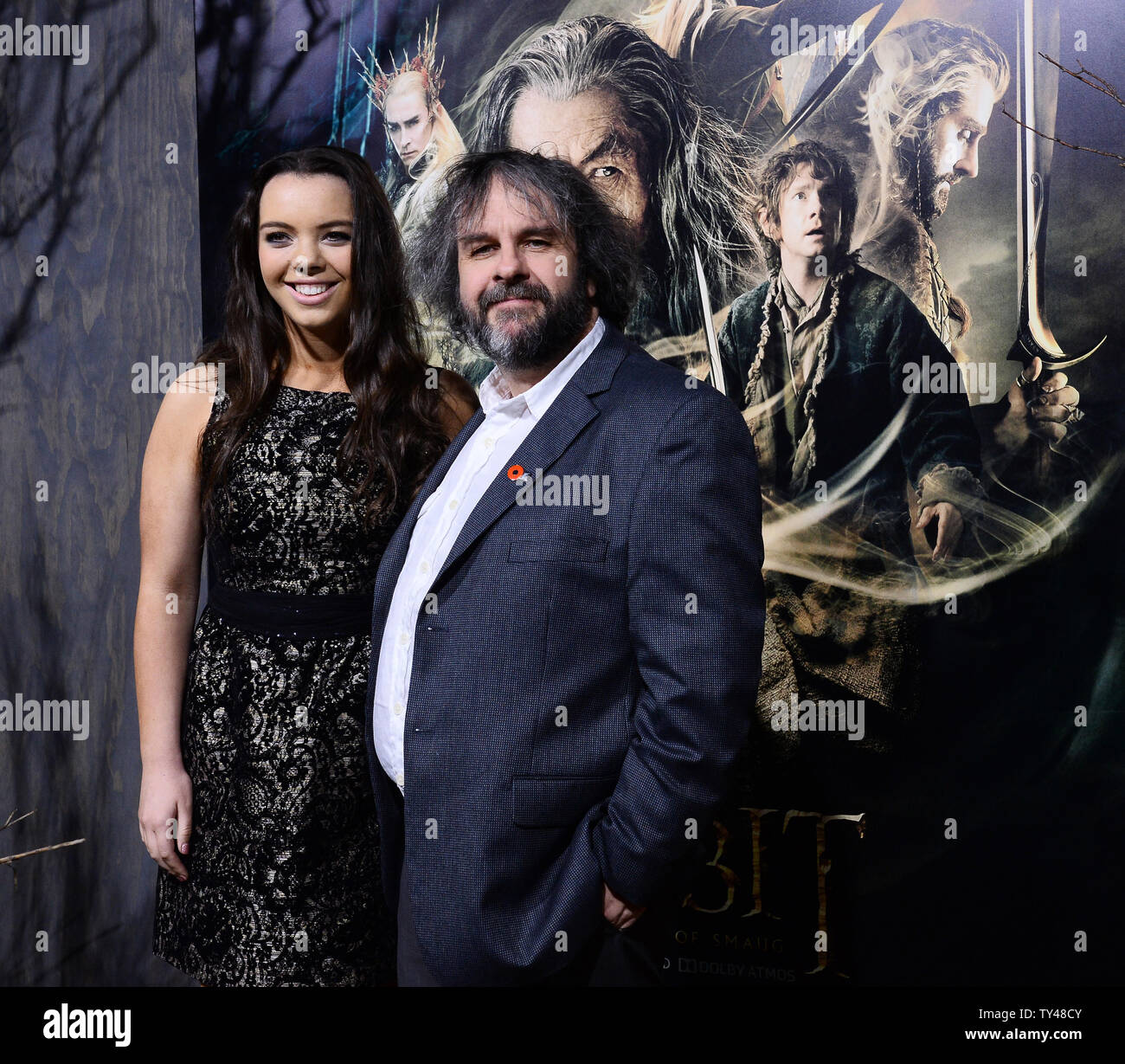 Writer, producer and director Peter Jackson and his daughter Katie ...