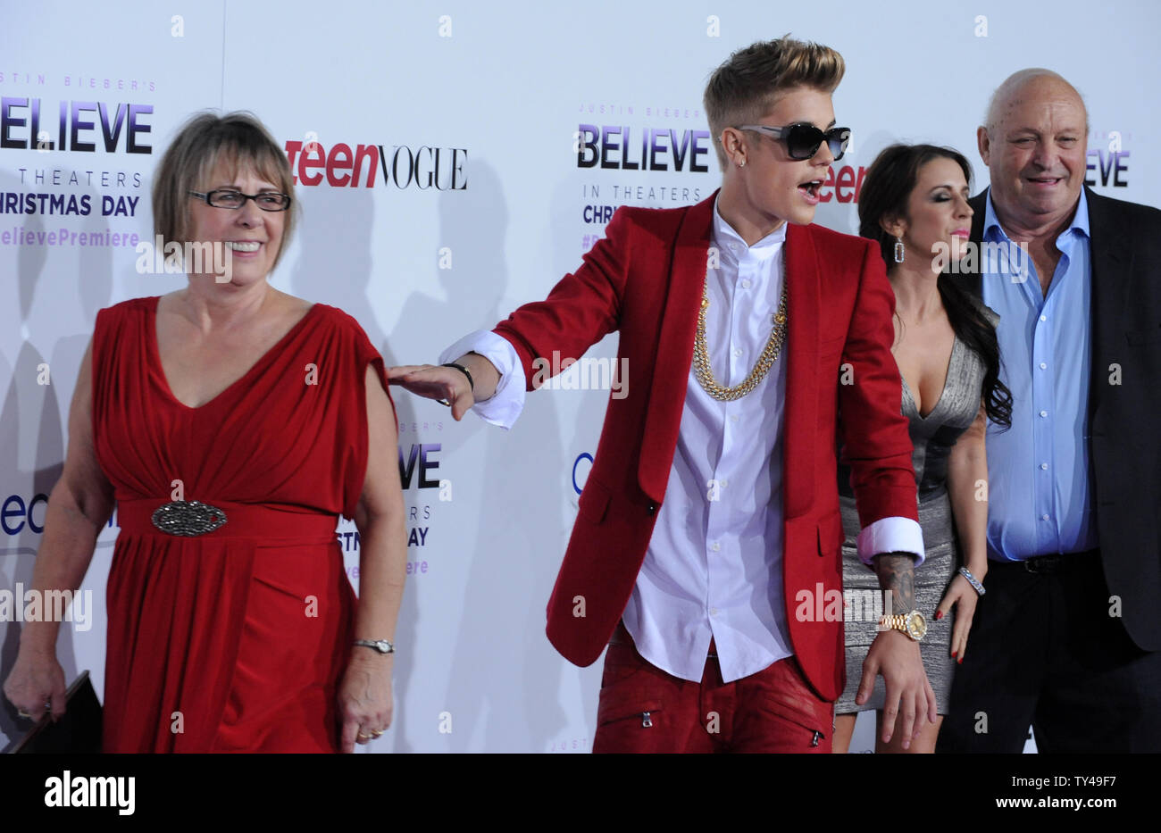 Diane mallette and justin bieber hi-res stock photography and images ...