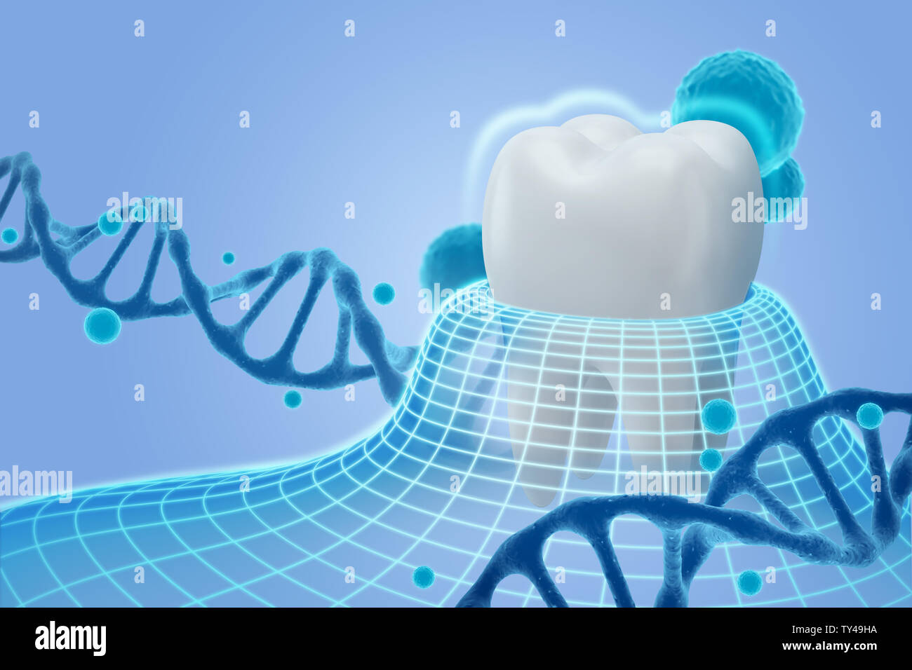 3D teeth 008 Stock Photo - Alamy