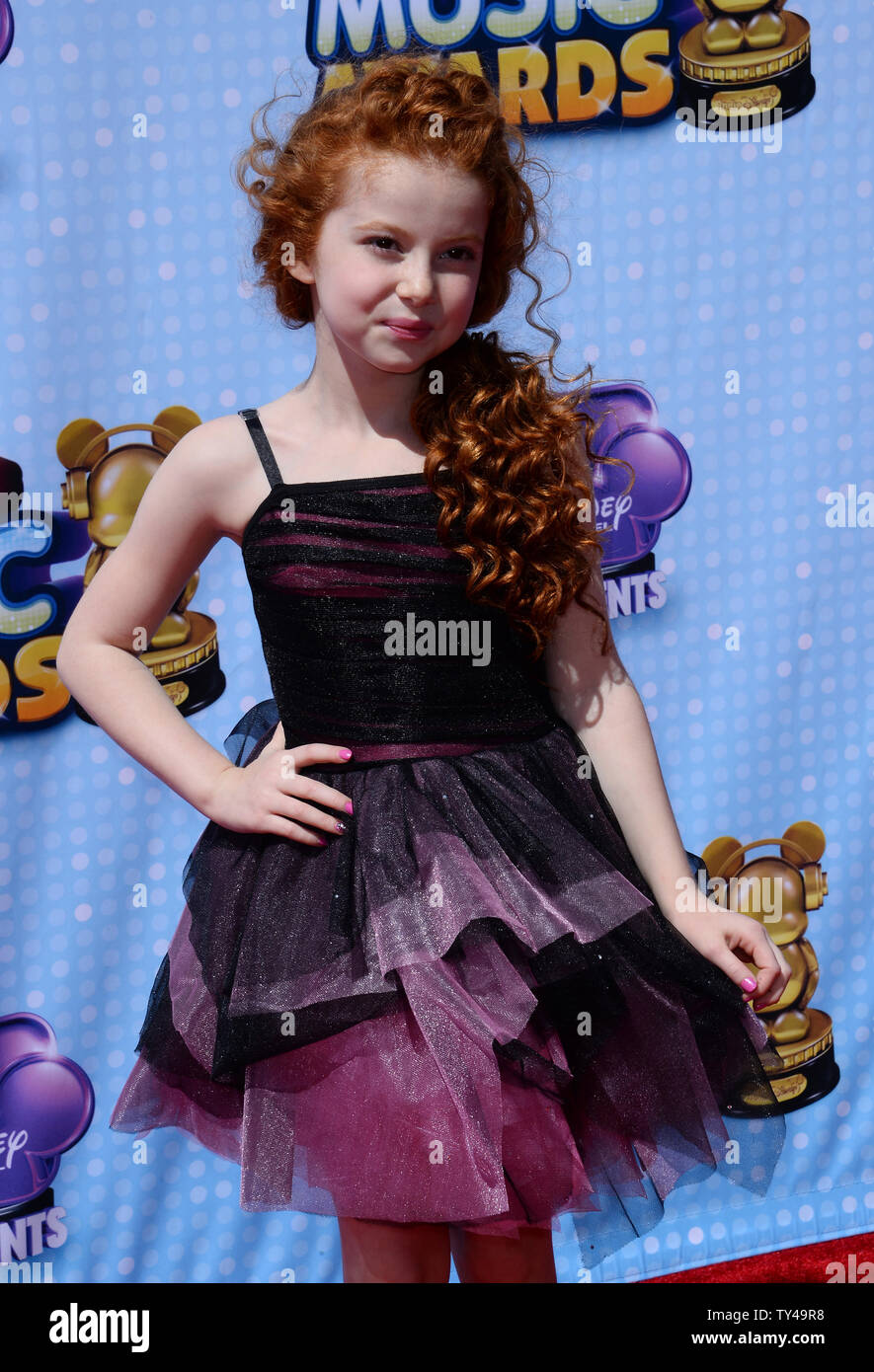 Actress Francesca Capaldi attends the Radio Disney Music Awards at ...