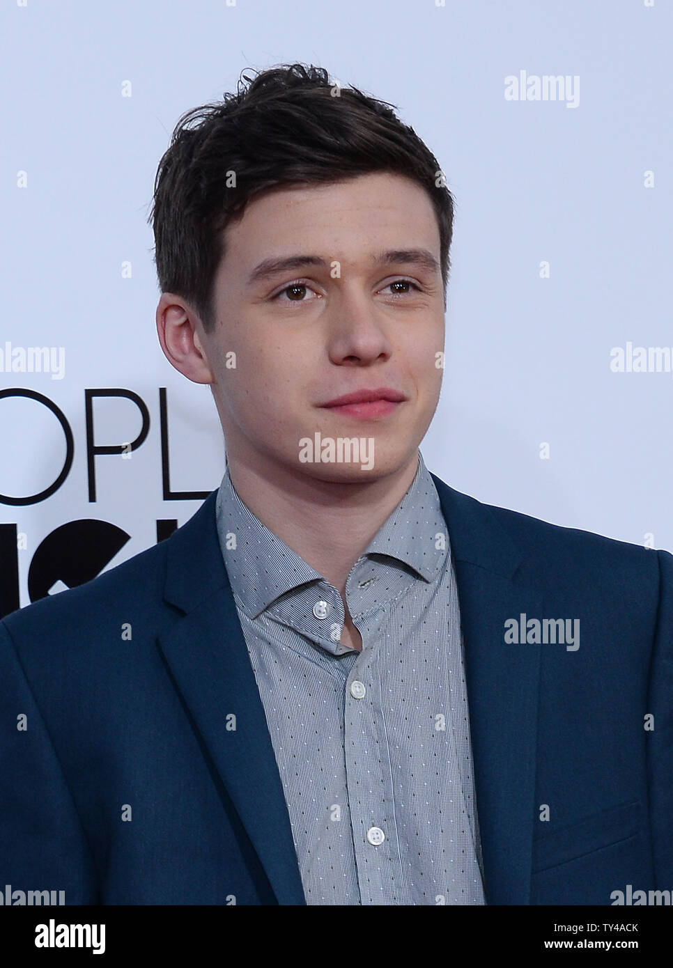 Actor Nick Robinson attends The 40th Annual People's Choice Awards at ...