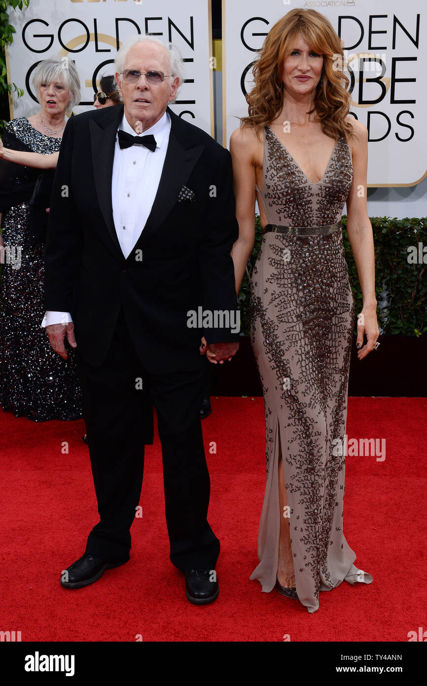 Actor Bruce Dern (L) and actress Laura Dern arrive for the 71st annual ...