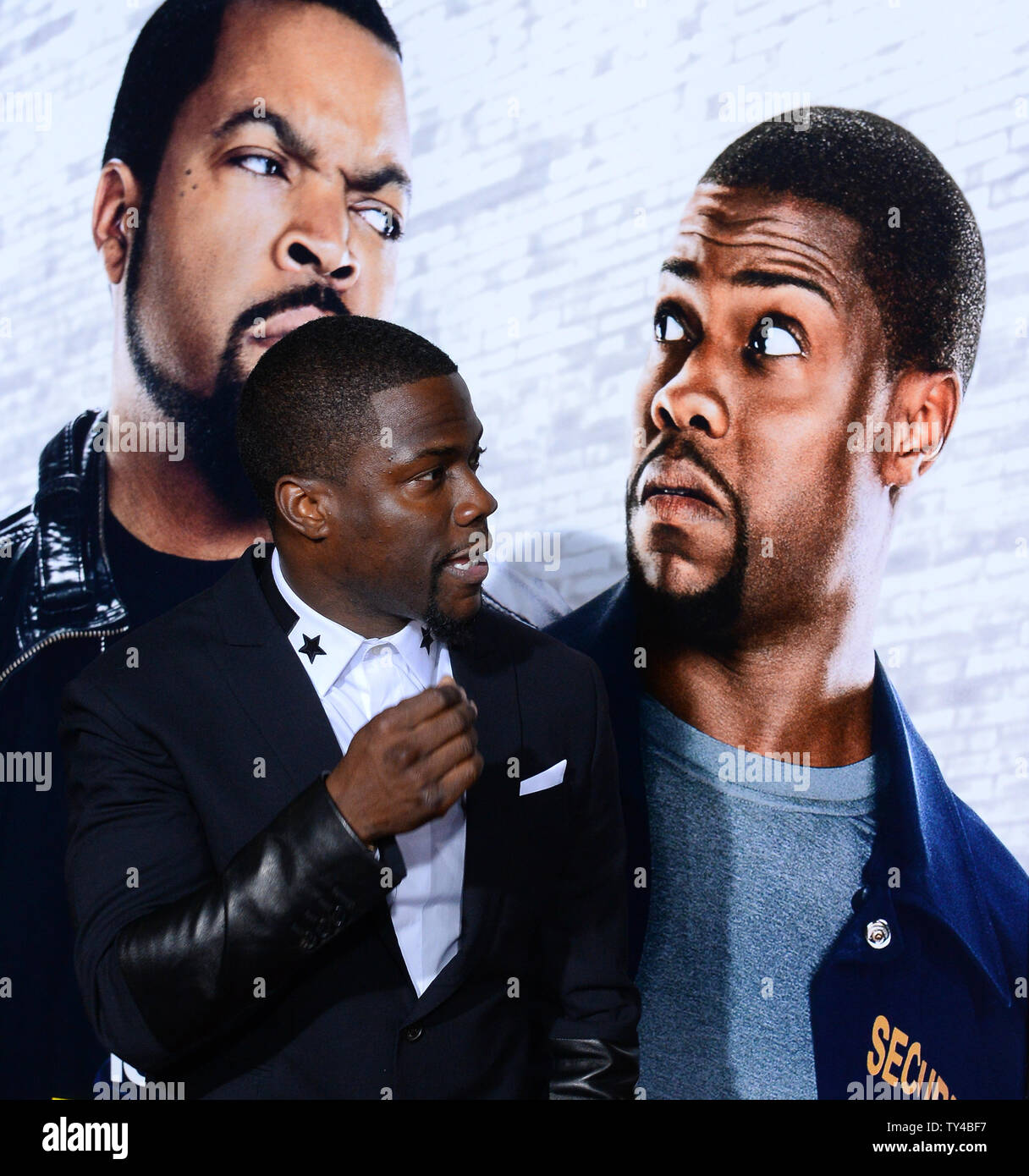 Cast member Kevin Hart attends the premiere of the motion picture ...