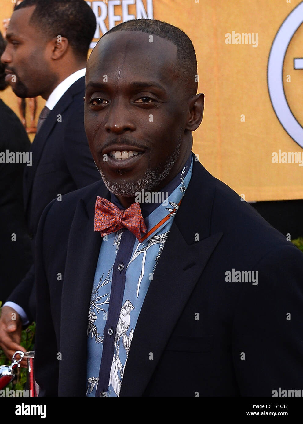 Actor Michael K. Williams arrives for the 20th annual SAG Awards held ...