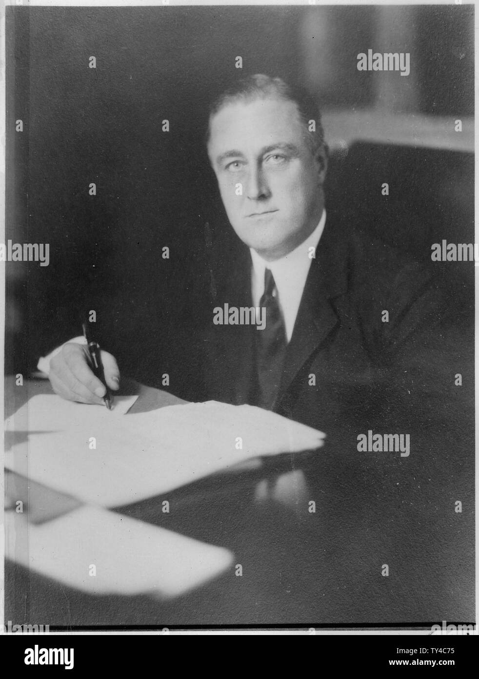 Franklin D. Roosevelt Stock Photo - Alamy
