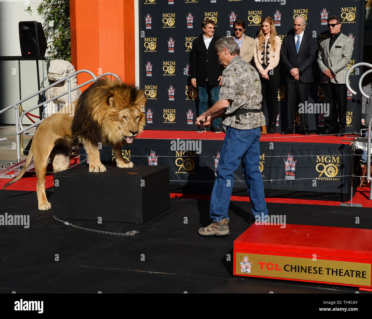 Leo the lion mgm hi-res stock photography and images - Alamy