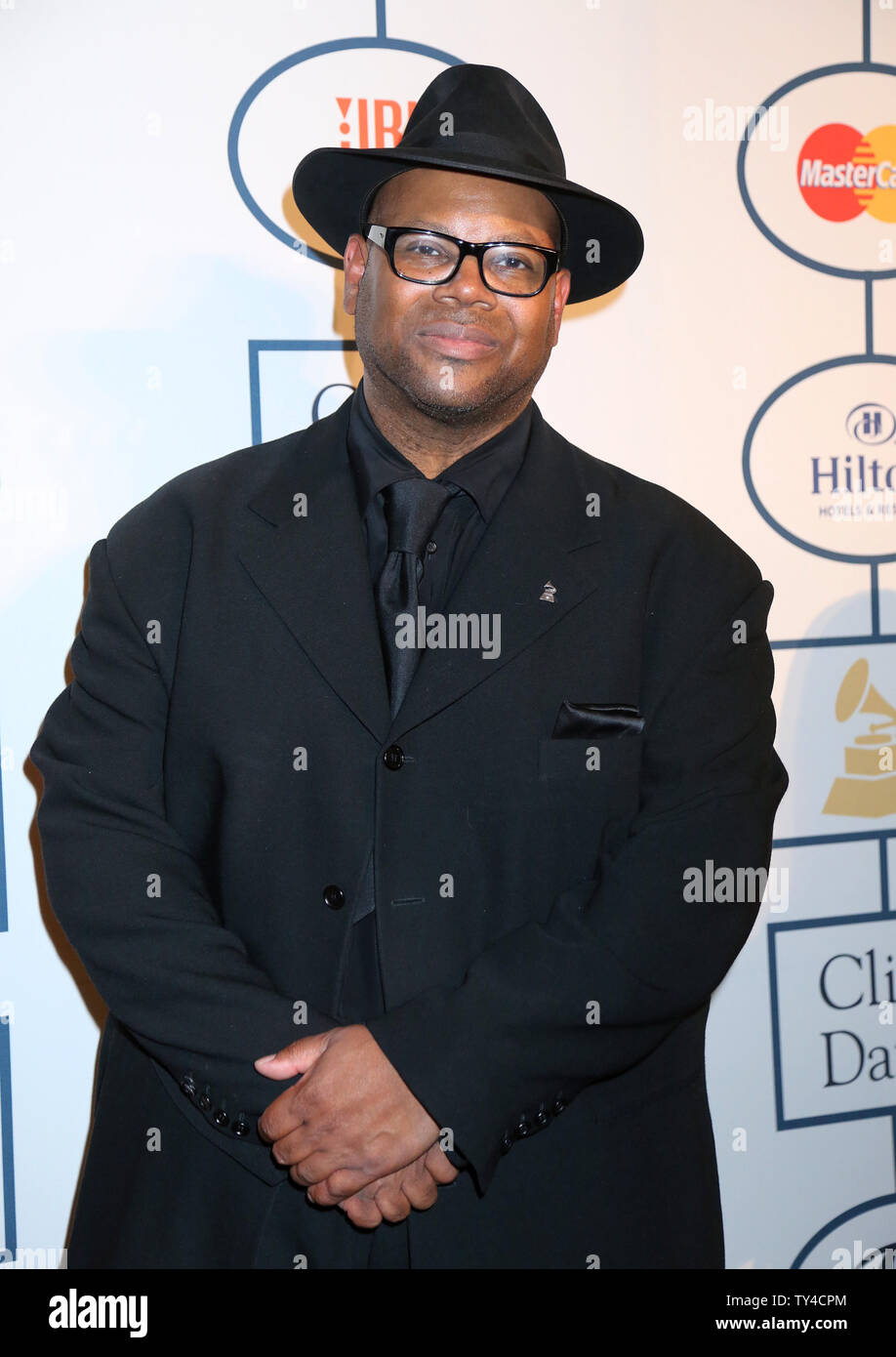 Jimmy Jam arrives on the red carpet before the annual Clive Davis Pre ...