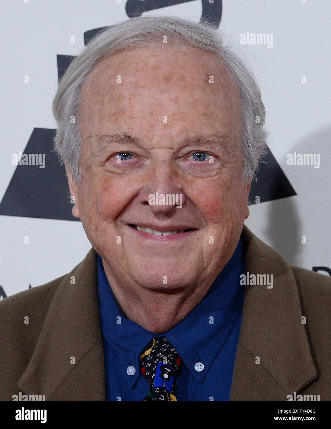 Producer Chris Strachwitz arrives for the 56th annual Grammy Awards at ...