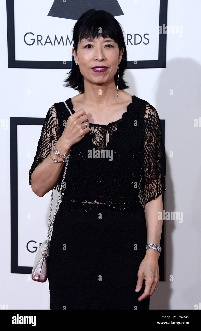 Musician Gloria Cheng arrives for the 56th annual Grammy Awards at ...
