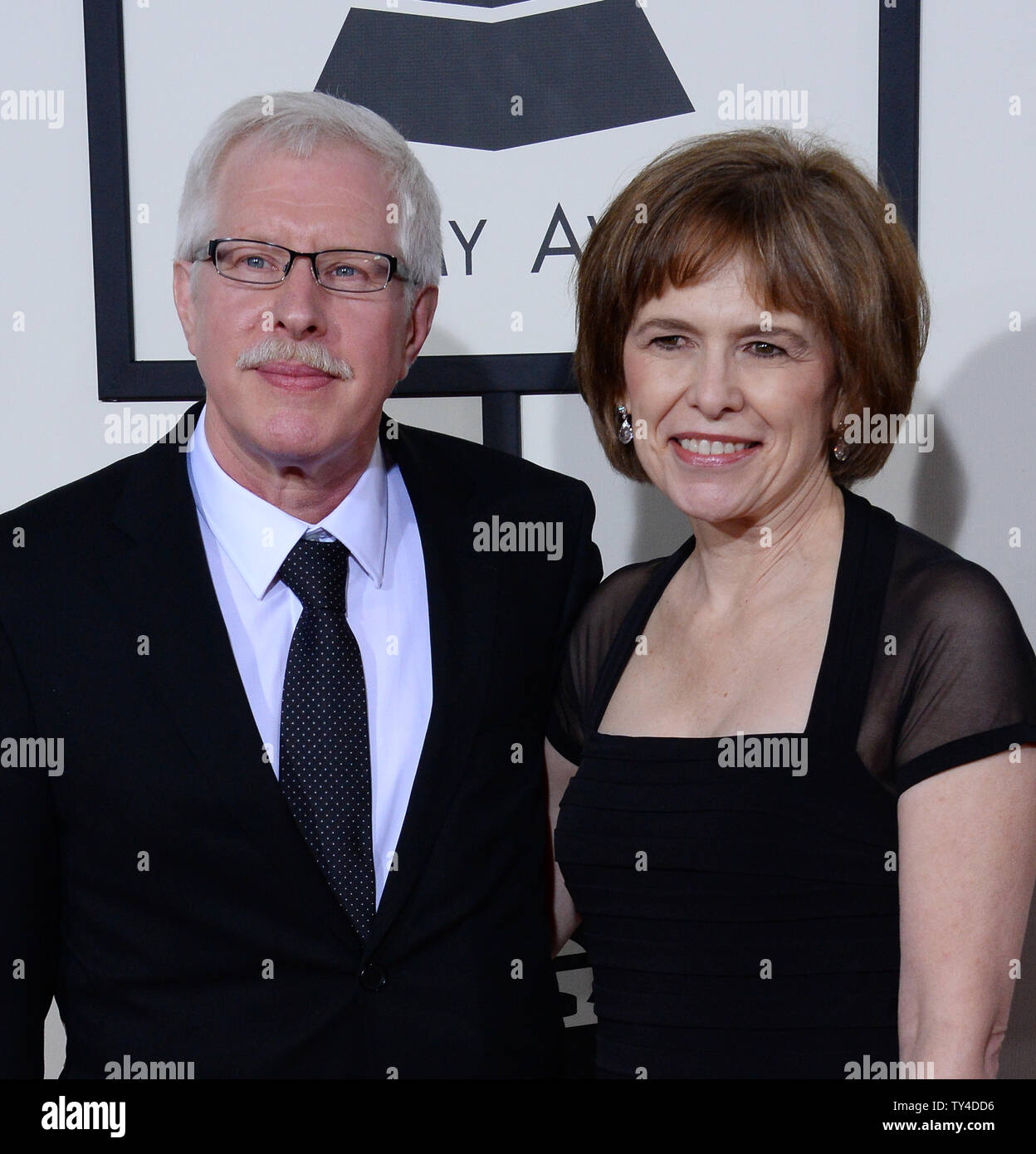 Celebrities arrive at the staples center in los angeles hi-res stock ...