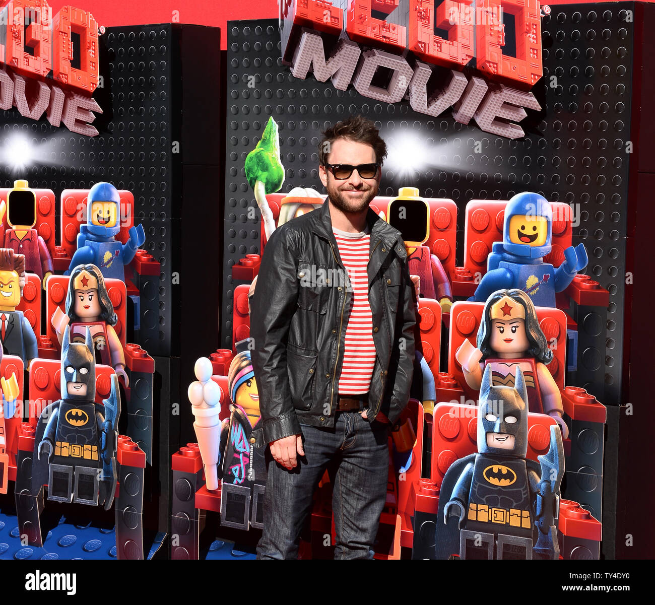 Cast member Charlie day, the voice of Benny attends the premiere of the ...