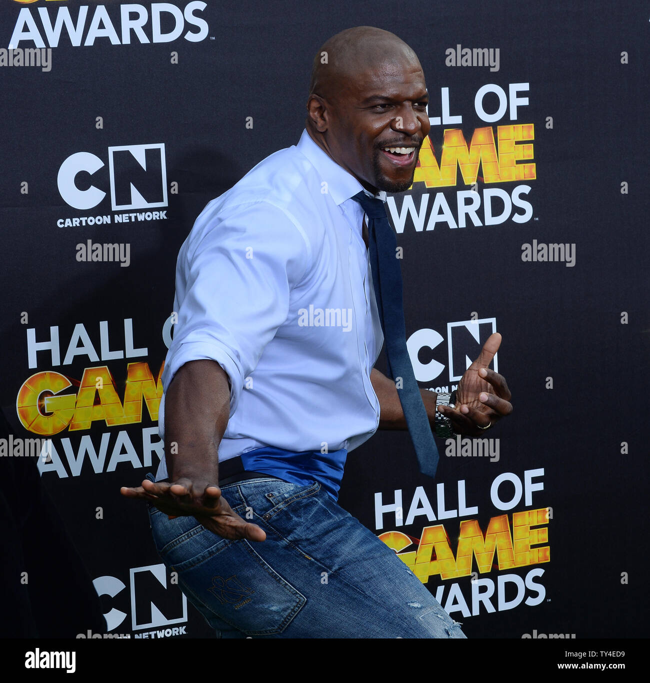 Actor Terry Crews attends Cartoon Network's fourth annual Hall of Game ...