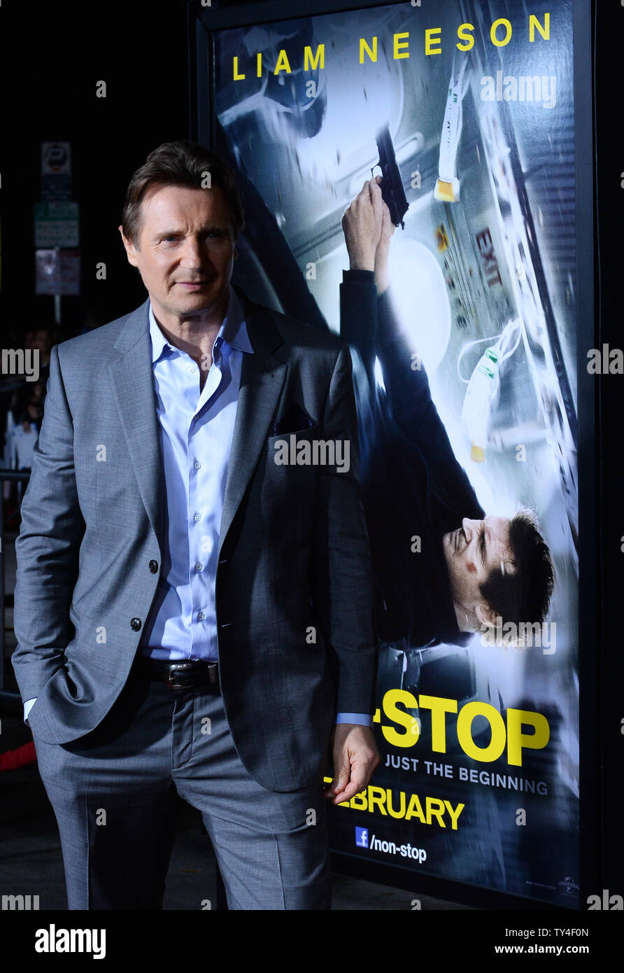 Liam Neeson Non Stop Poster