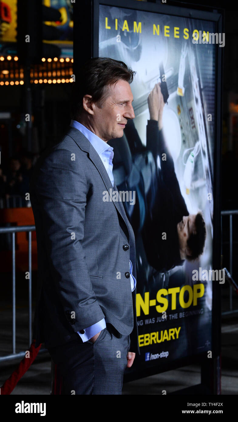 Liam Neeson Non Stop Poster