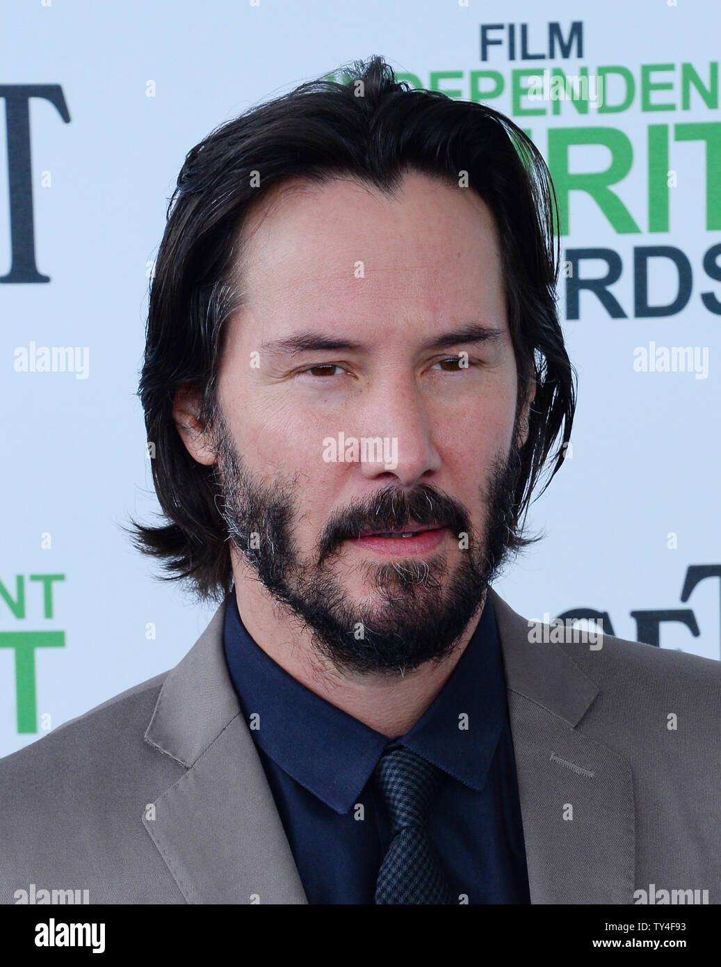 Actor Keanu Reeves attends the 29th annual Film Independent Spirit ...